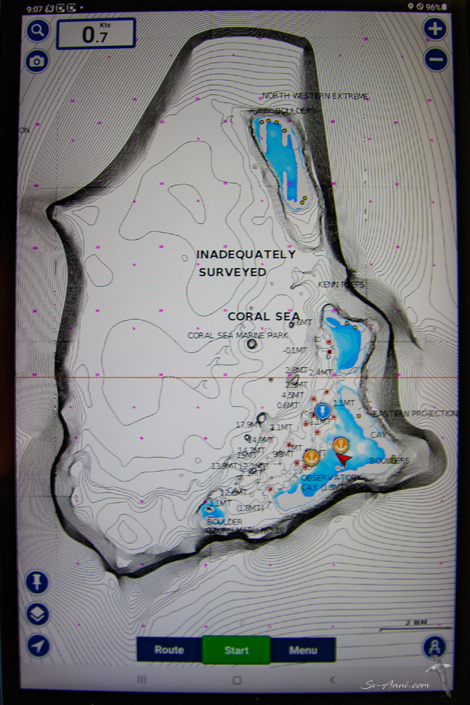Coral Sea Atolls: Kenn Reefs | Sv-Anui